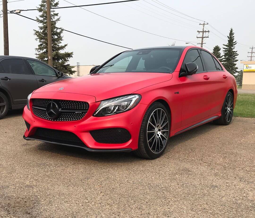 Satin Carmine Red – Choice Wraps