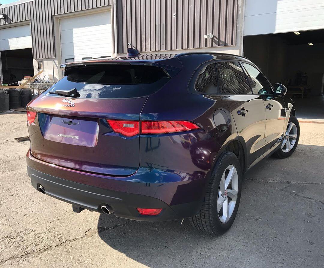 Deep Space Gloss on Jaguar F-Pace – Choice Wraps