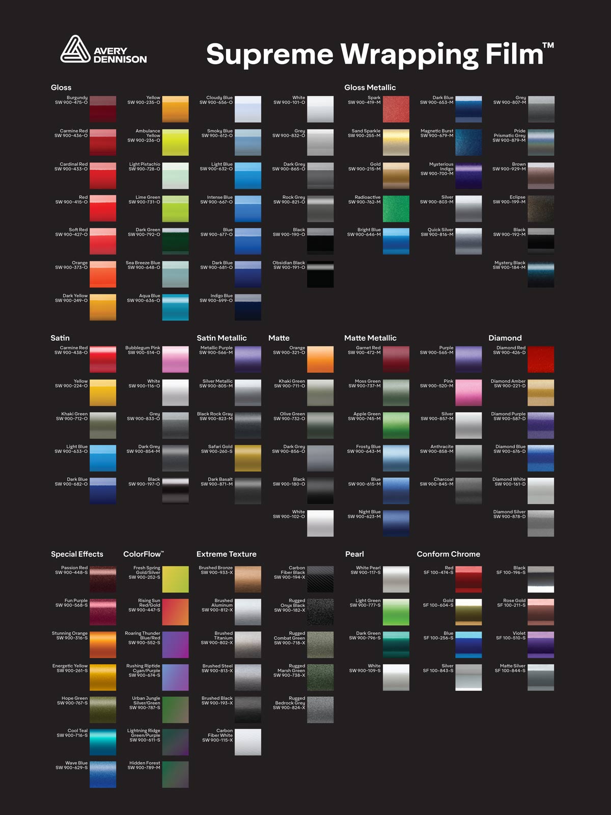 Colours – Choice Wraps